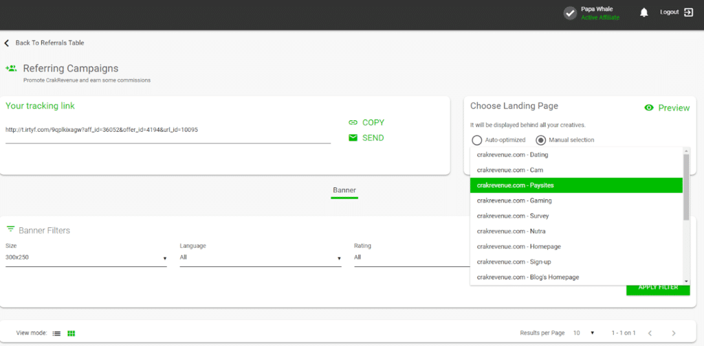 Make money with affiliate marketing referral programs!