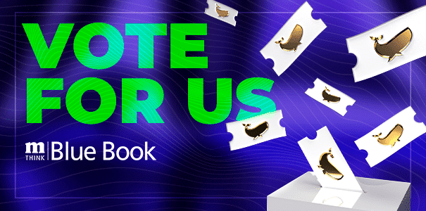 Vote for CrakRevenue in mThink's Blue Book Awards | CrakRevenue